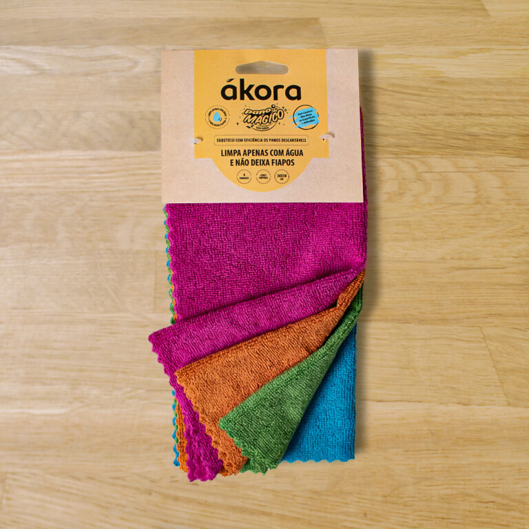 Pano Mágico® Uso Geral Sem Costura (4 unidades) - Ákora